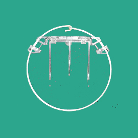 Hoop Gates Small R Knight 100/bx | Friendship Trap Co.